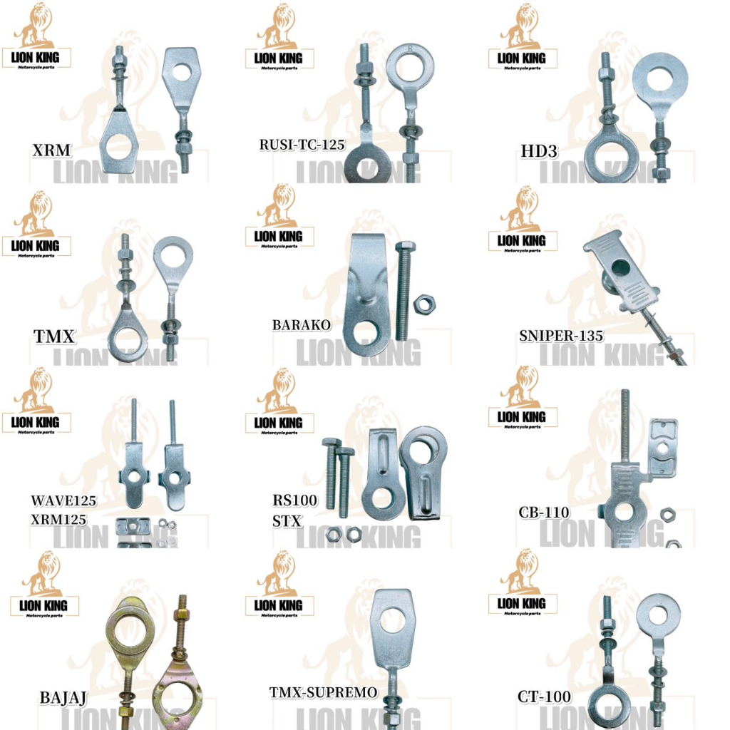 MOTORCYCLE PARTS CHAIN ADJUSTER SPROCKET BOLT SET XRM/TMX/BAJAJCT100 ...