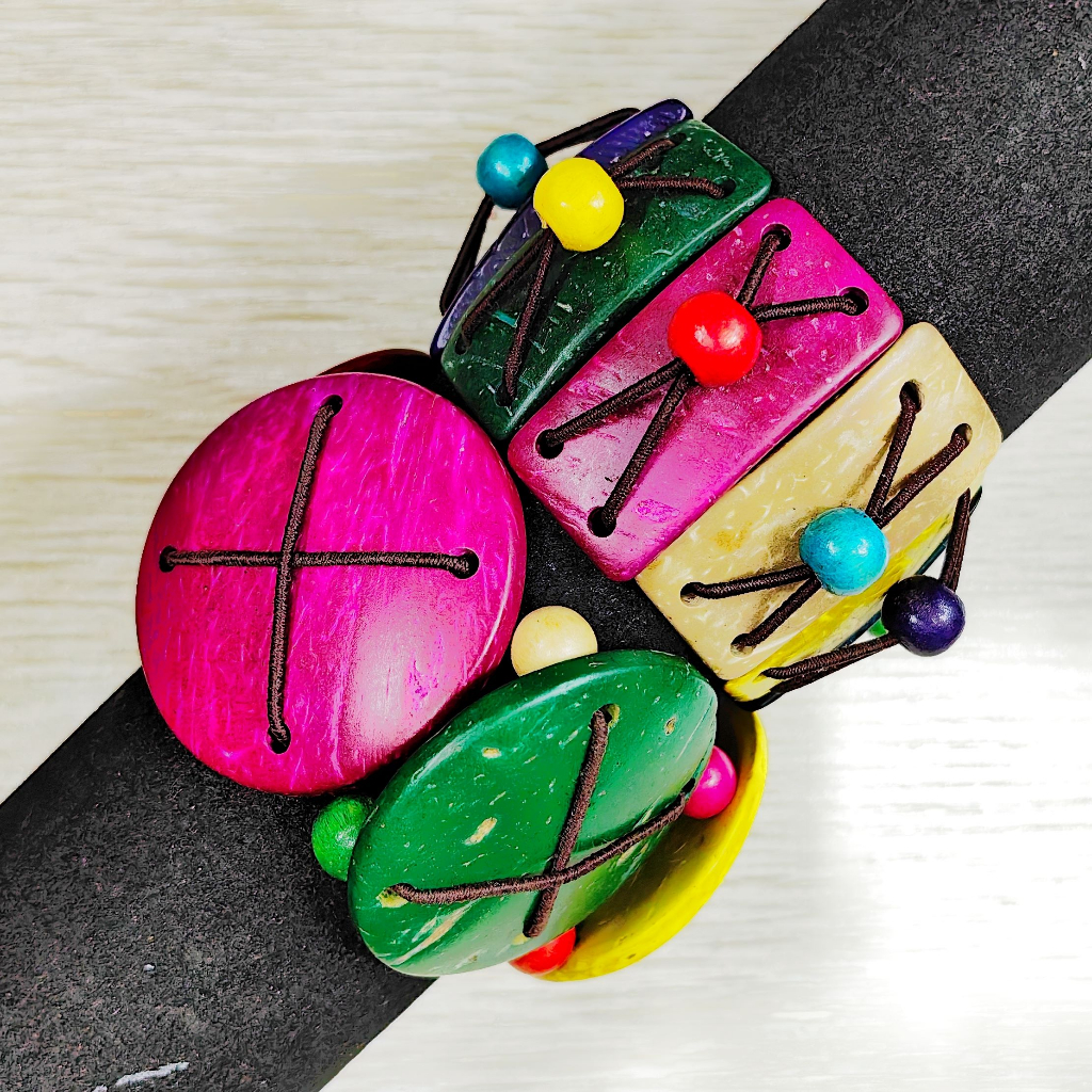 Coconut Shell Bracelet for Men and Women (Unisex) | Shopee Philippines