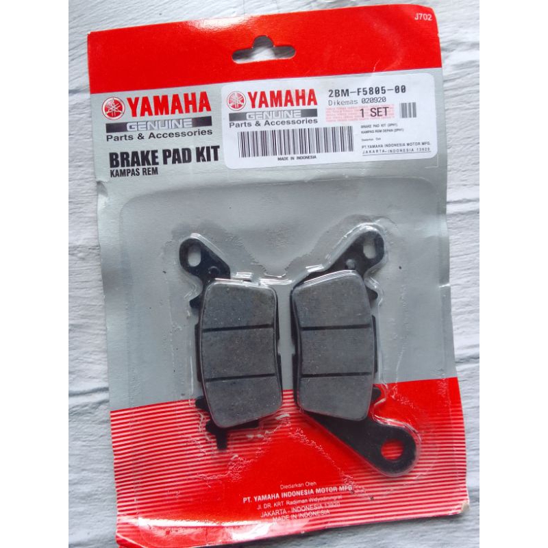 Yamaha Brake Pad Front Nmax,mio 125,Aerox,Soul i | Shopee Philippines