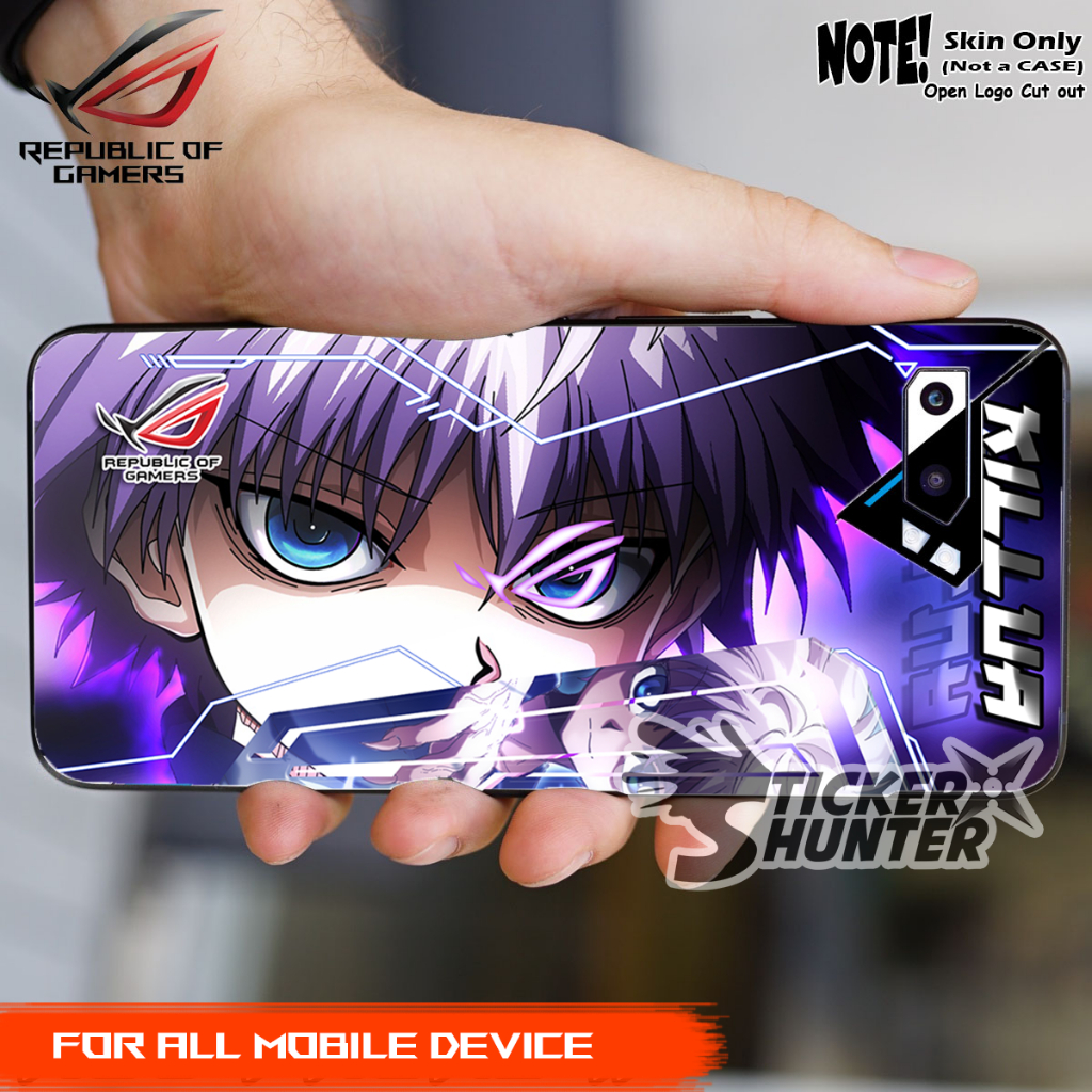 Hunter X Hunter SKIN STICKER High Quality Sticker, "Sticker Only" for ...