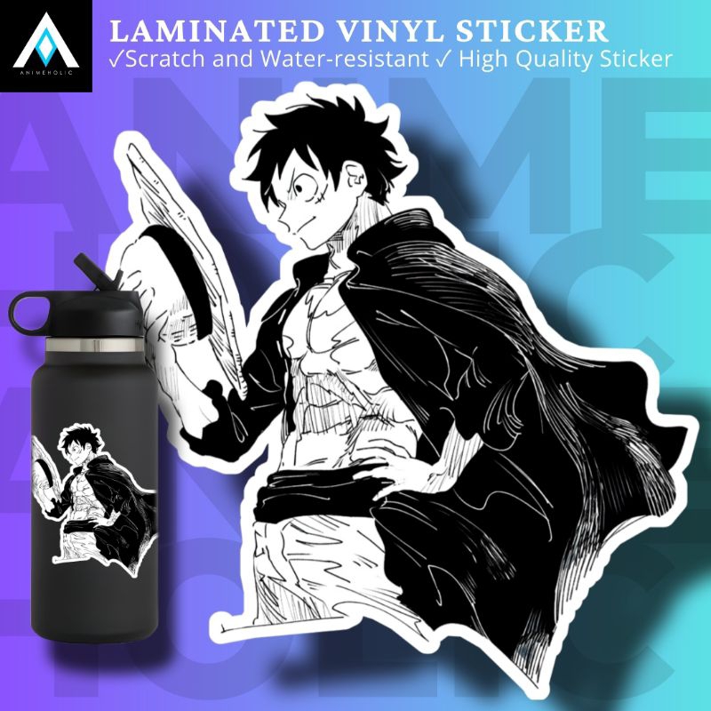 VERSION 5 LUFFY ONE PIECE BLACK AND WHITE MONKEY D. LUFFY JOYBOY ...