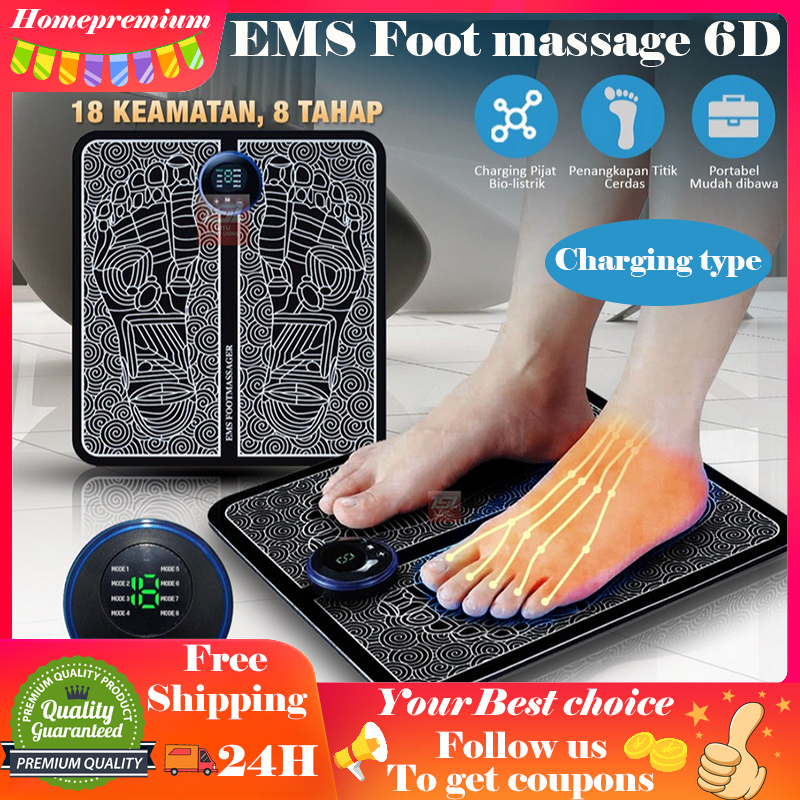 Electric Ems Foot Massage Pad Japan Electric Foot Massager Rechargeable