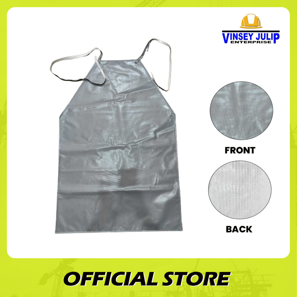 1Pc PVC Chemical Resistant Apron Gray | Shopee Philippines