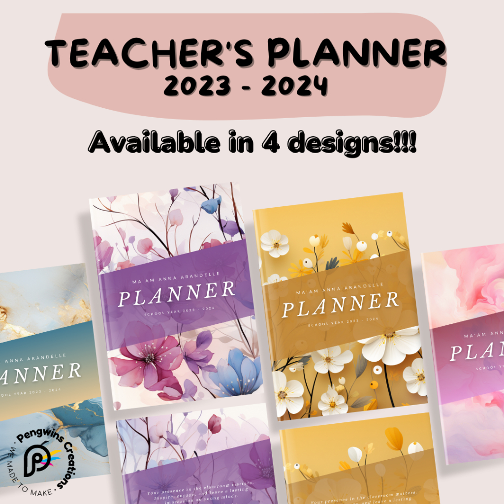 PERSONALIZED TEACHER'S PLANNER | JOURNAL SY 2023-2024 | Shopee Philippines