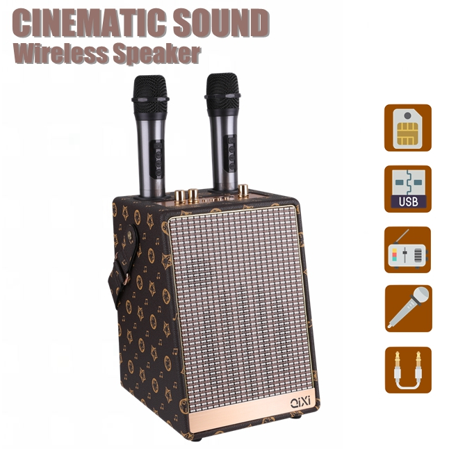 Sunsonic Sk-2050 Deep Sound Wireless Bluetooth Karaoke Speaker With ...