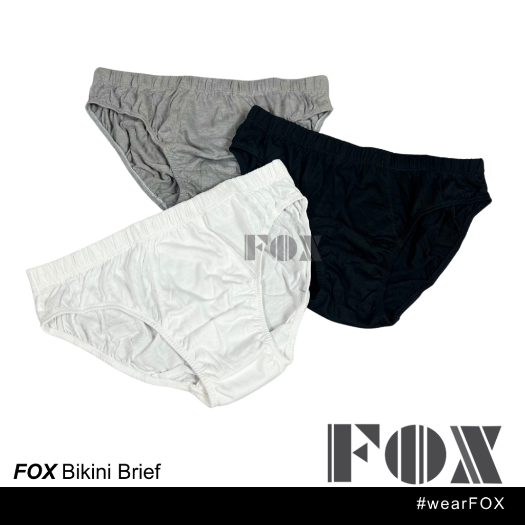 Fox PH Classic Bikini Brief Cotton | Shopee Philippines
