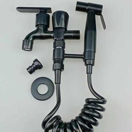 SUS 304 stainless steel 3-in-1 toilet spray gun telephone shower hose ...