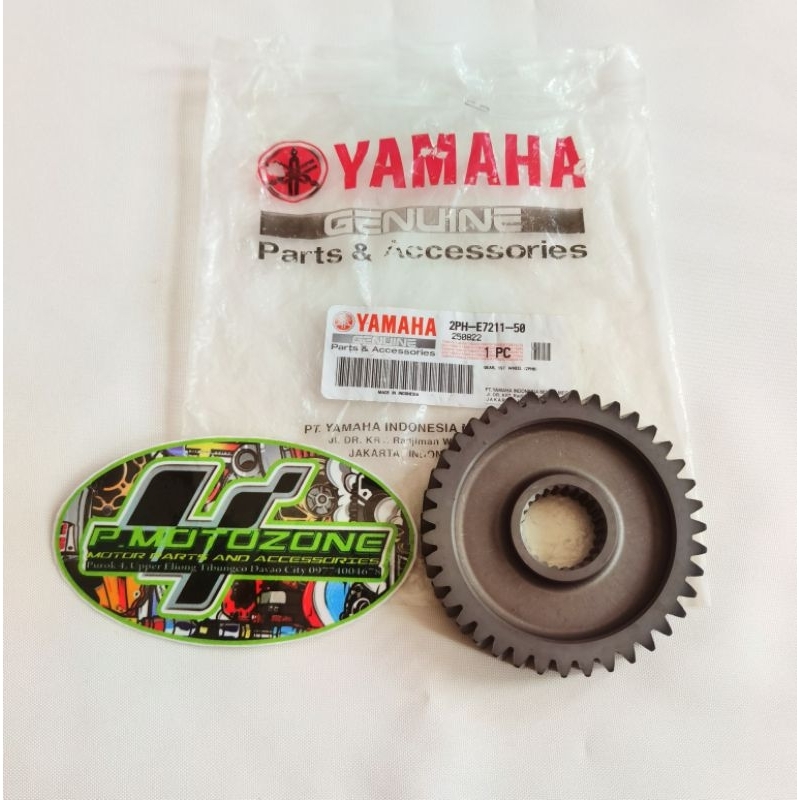 Gear, 1st wheel ( 2PHK), Mio i 125 M3 Yamaha Genuine Parts Made in ...