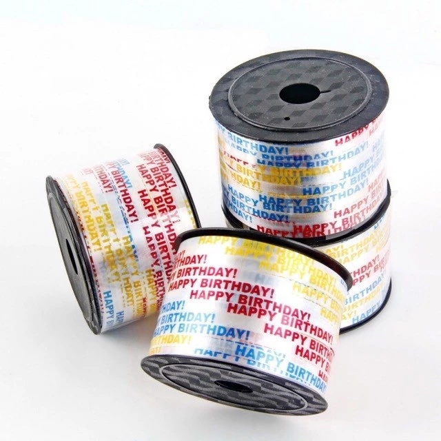 LINLAN NEW COD HAPPY BIRTHDAY CURLING RIBBON ABOUT 100 METERS BIRTHDAY ...