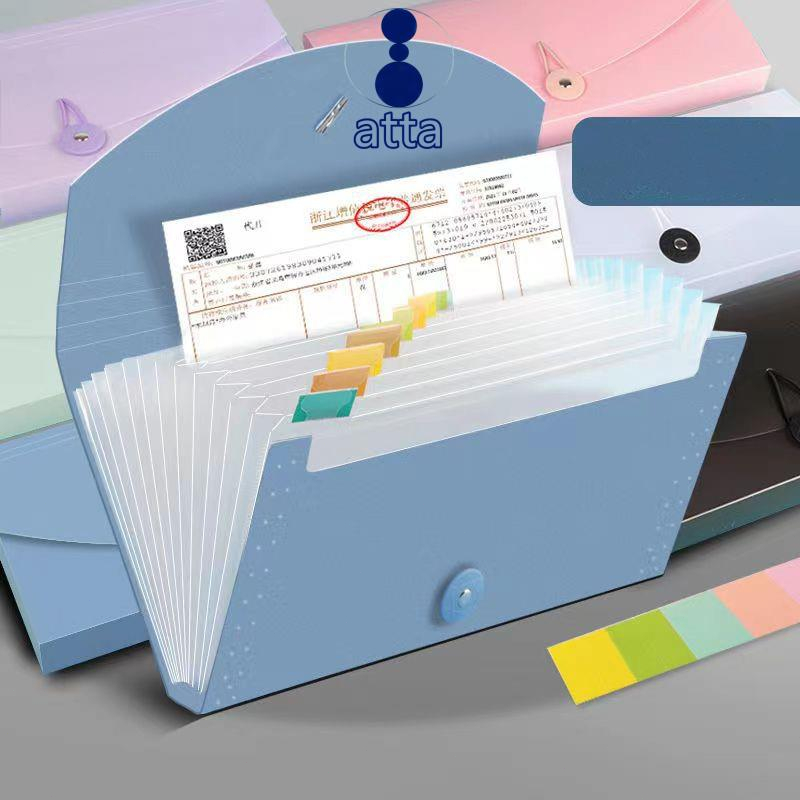 Multi-Layer Expandable Water-Proof Receipt File Folder Small File ...
