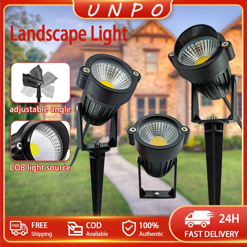 COB spot light Garden Lawn Light Outdoor Spotlight 220V Outdoor LED ...