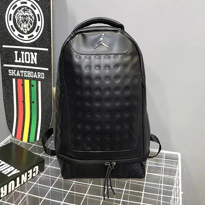 jordan basketball sports backpack leather | Shopee Philippines