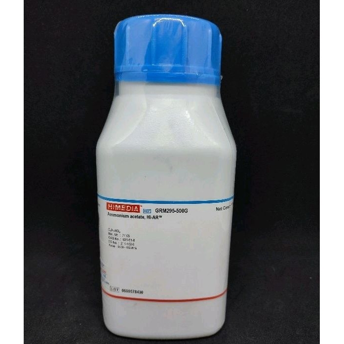Himedia Ammonium Acetate AR Laboratory Analytical Reagent 500g | Shopee ...