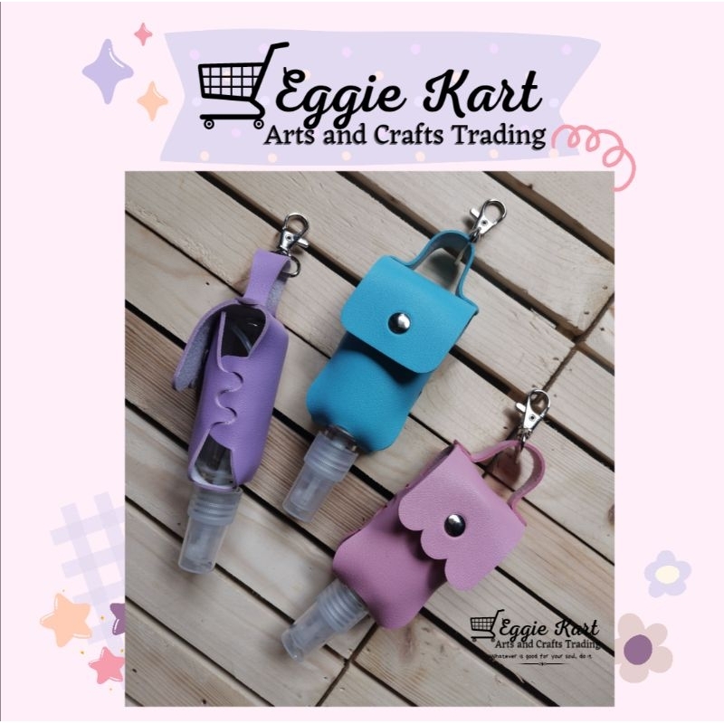 Personalized Thick Leather Alcohol Holder (No Sew) | Shopee Philippines