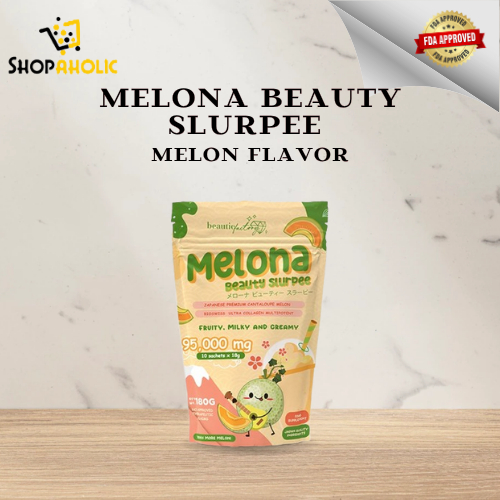Melona Beauty (MELON FLAVOR) Slurpee Beautie Factory Collagen Japan ...