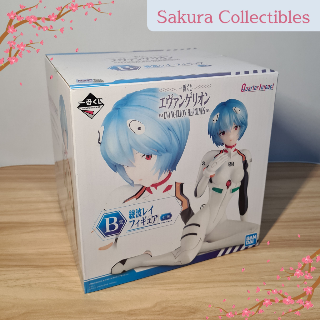 Evangelion Heroines Rei Ayanami Prize B Figure - Ichiban Kuji ...