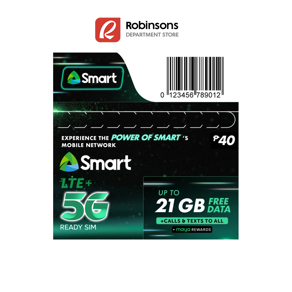 Smart 5G Ready Prepaid Sim Card | Shopee Philippines