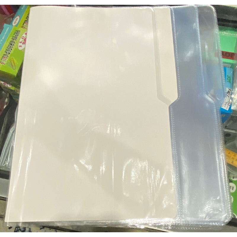10 pcs Plastic cover jacket only for Folder (Folder jacket) | Shopee ...