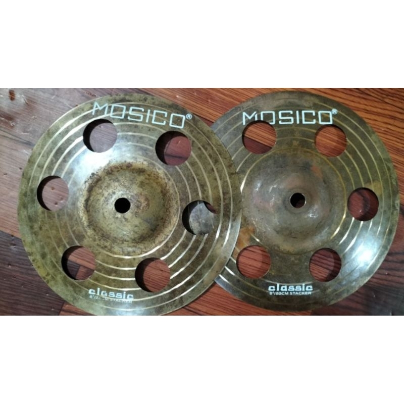 MOSICO CLASSIC OZONE SPLASH 8 CYMBALS B20 CAST BRONZE made by ARBOREA ...