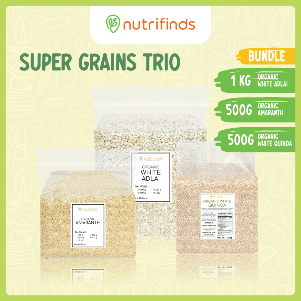 Nutrifinds® Super Grains Trio - BUNDLE | Shopee Philippines