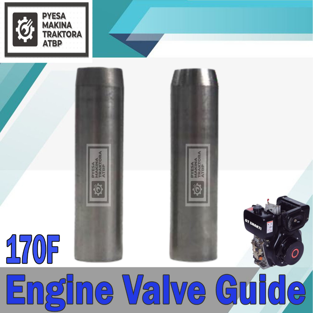 Engine Valve Guide Set, Engine Valve (2Pcs/Set) 170F / 4HP Air-cooled ...