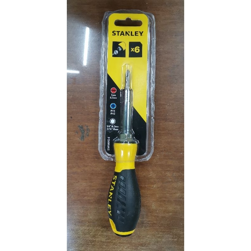 Stanley All in one 6-Way Screwdriver #68-012 | Shopee Philippines