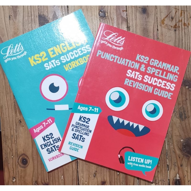 SATs SUCCESS REVISION GUIDE and WORKBOOK, ENGLISH, GRAMMAR, PUNCTUATION ...