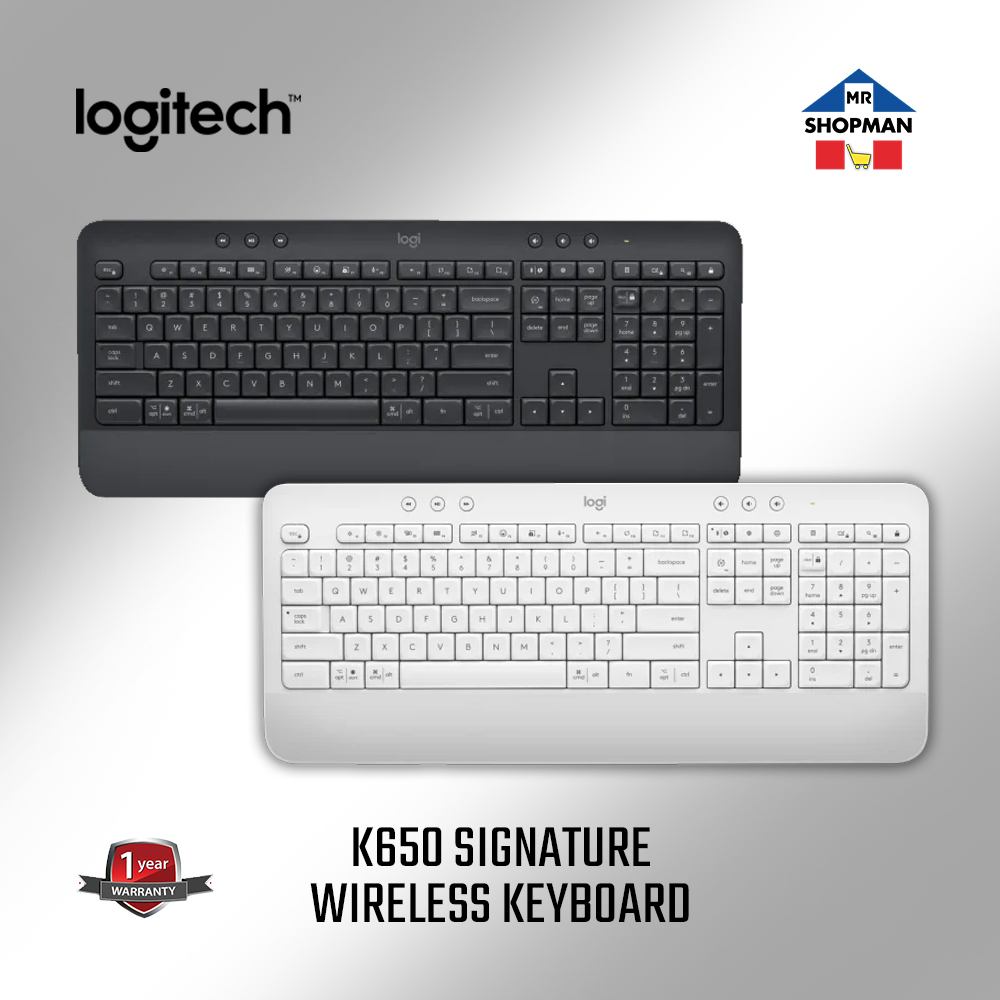Logitech Signature K650 Wireless / Bluetooth Keyboard | Shopee Philippines