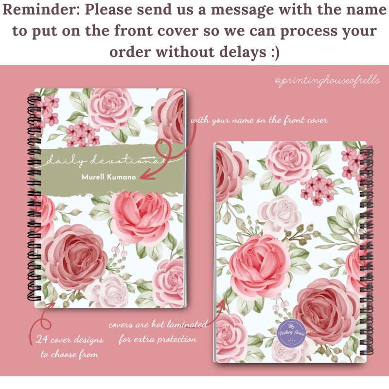 Rell's Daily Devotional Notebook (Classic Edition) | Shopee Philippines
