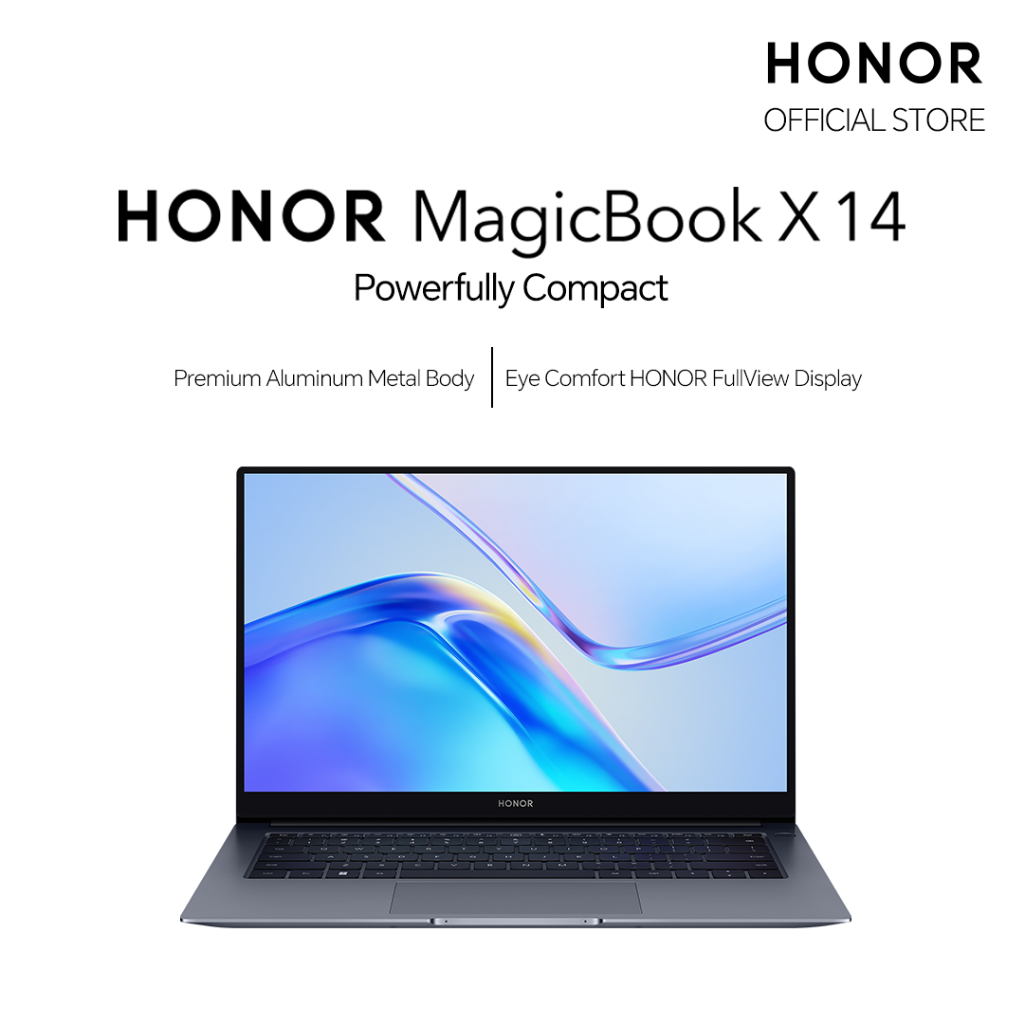HONOR MAGIC BOOK X14 i3 1115G4 | 8GB+256GB Laptop with FREE Backpack ...