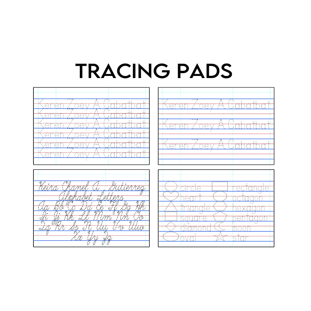 TRACING PAD FOR KIDS TO LEARN HOW TO WRITE | Shopee Philippines