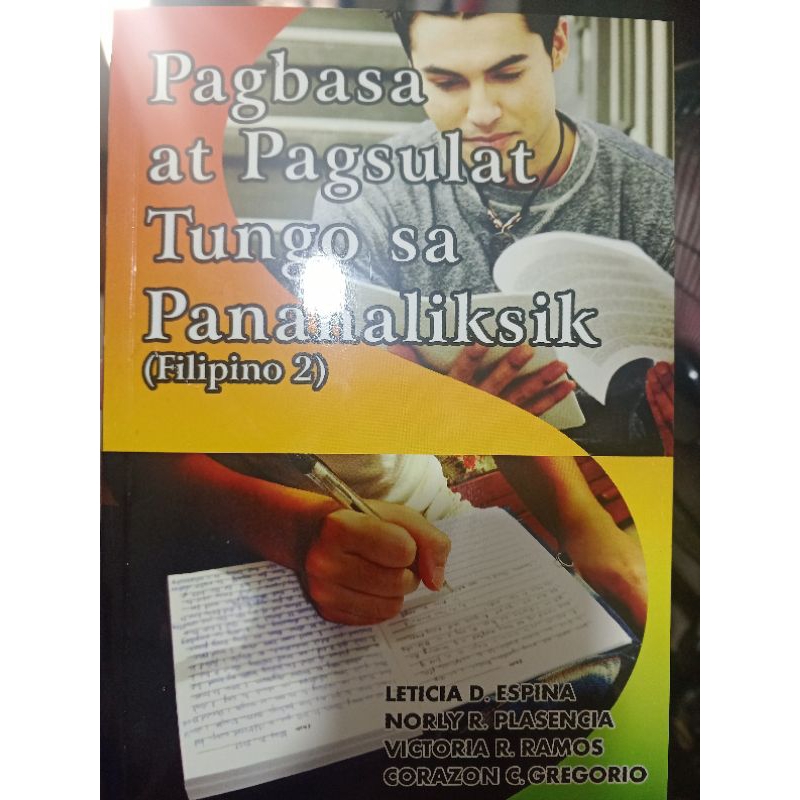 PAGBASA AT PAGSULAT TUNGO SA PANANALIKSIK (FILIPINO 2) | Shopee Philippines