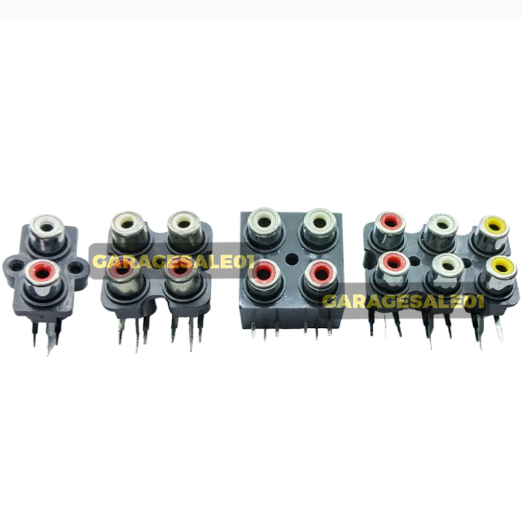 ⭐RCA JACK CHASSIS TYPE - 2P , 4P , 6P⭐ | Shopee Philippines