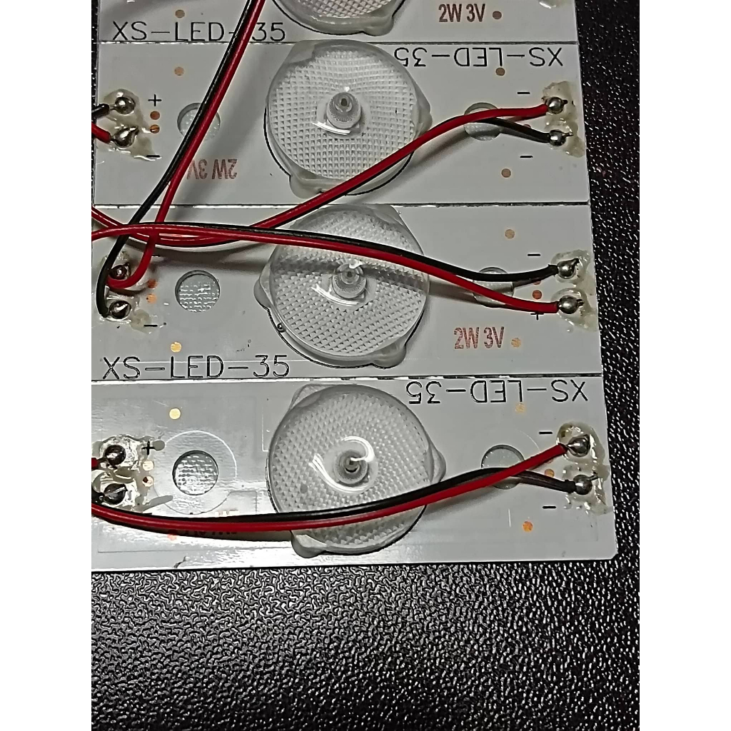 TV Backlight Convex (Round) w/Wire 3V 2W 1pack = 7pcs | Shopee Philippines