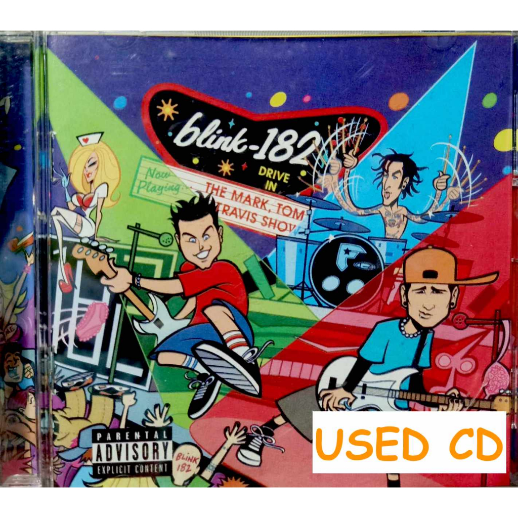 Blink-182 – The Mark, Tom And Travis Show CD | Shopee Philippines