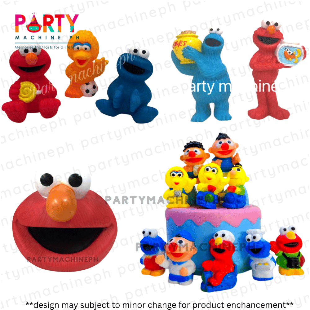 Quality Sesame Cake Topper / Sesame Street Cake Topper / Elmo Cake ...