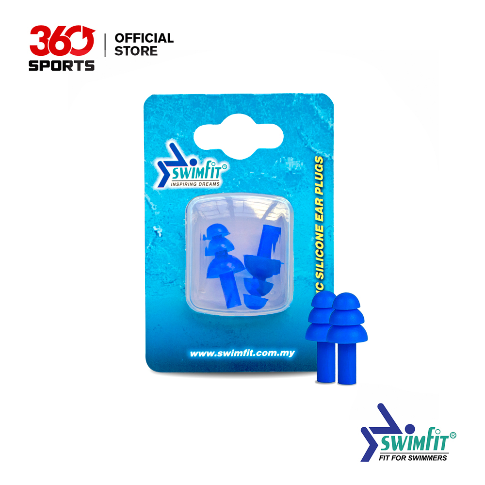 Swim Fit High Quality Soft Silicone Swimming Ear Plugs | Shopee Philippines
