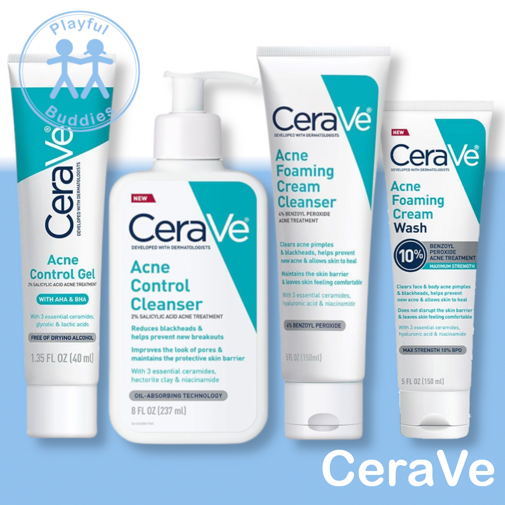 CeraVe Acne Control Cleanser | Cerave Acne Control Gel| Cerave Foaming ...