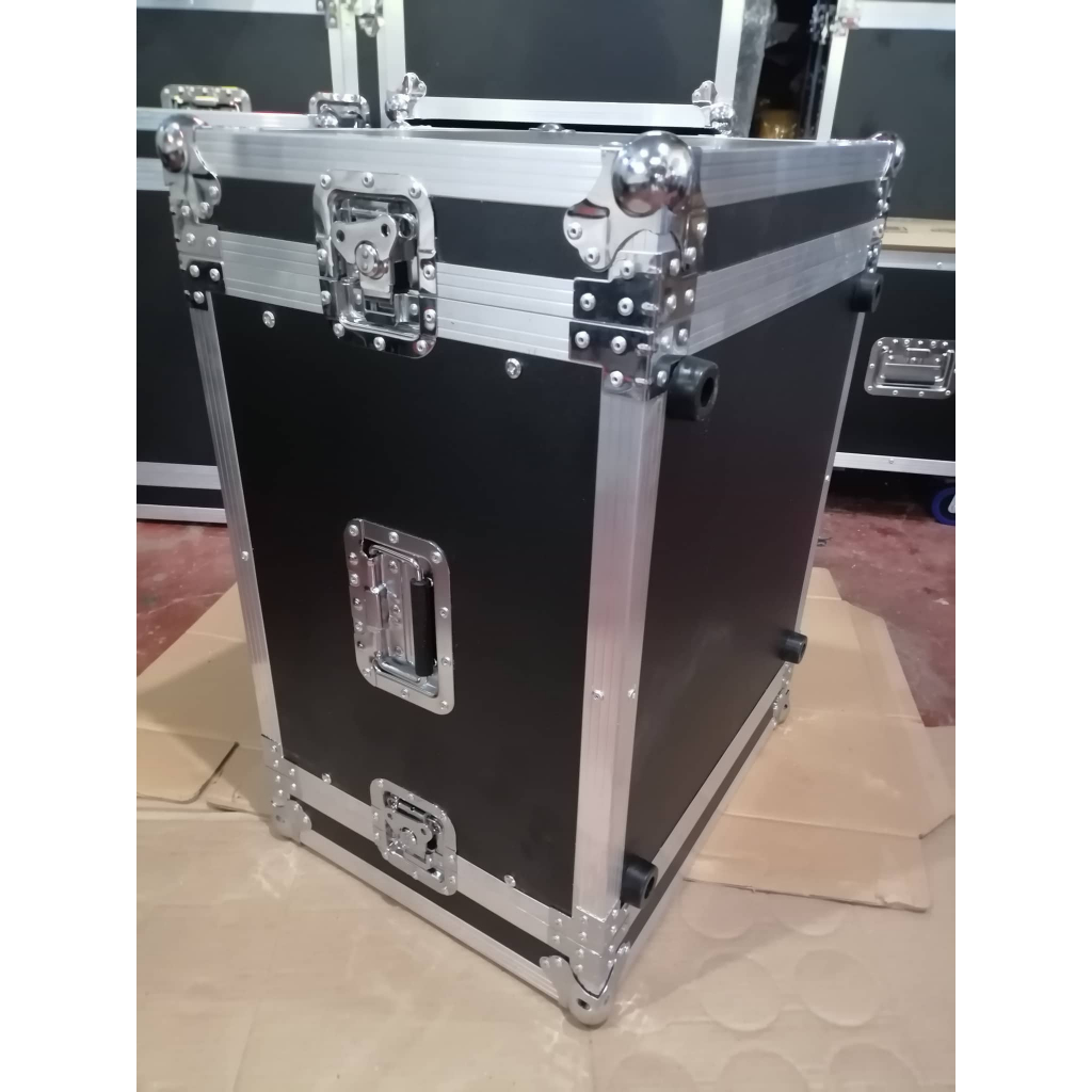 8U Flight Case Rack 8RU Power Amplifier Audio Processor PROCASE ...