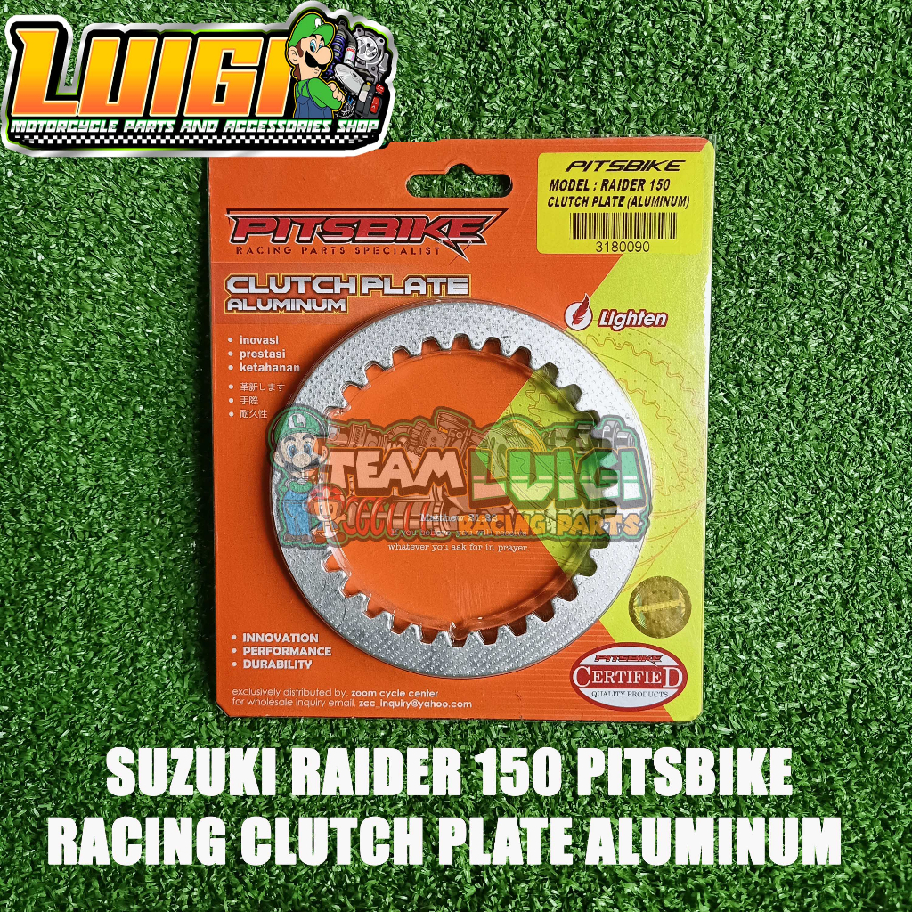 PITSBIKE SUZUKI RAIDER 150 RACING CLUTCH PLATE ALUMINUM | Shopee ...