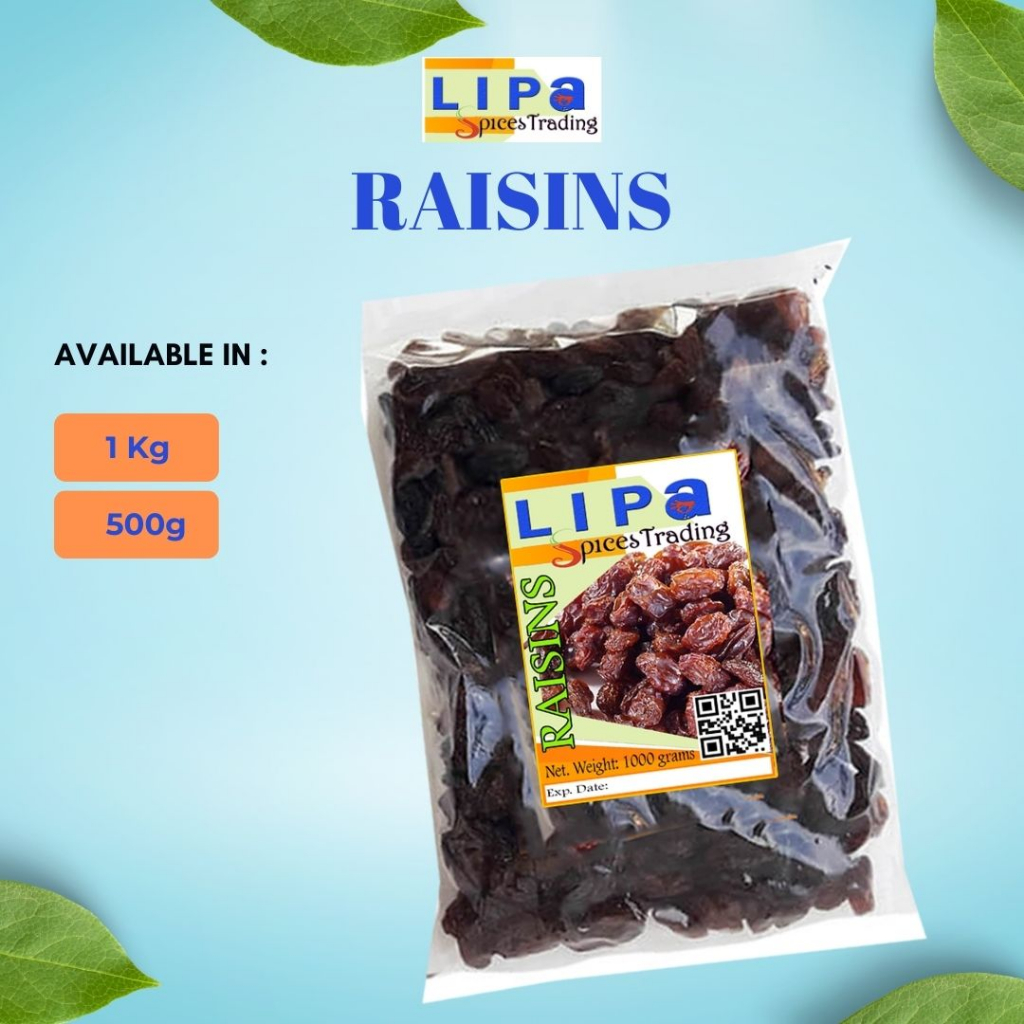Lipa Spices Trading Raisins Pasas 1 Kilo | 500 Grams | Shopee Philippines