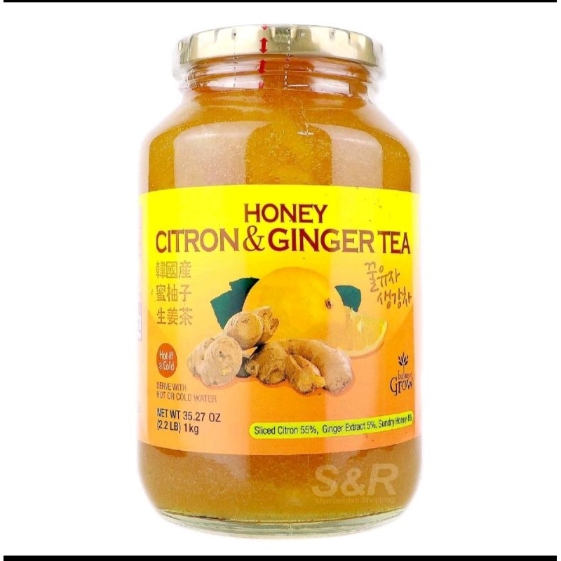 S&R Balance grow honey citron and ginger tea 1kg | Shopee Philippines