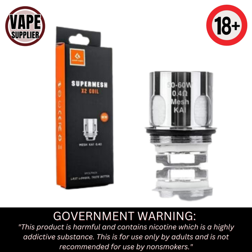 Geekvape SuperMesh X2 KA1 Coil 0.4ohm | Shopee Philippines
