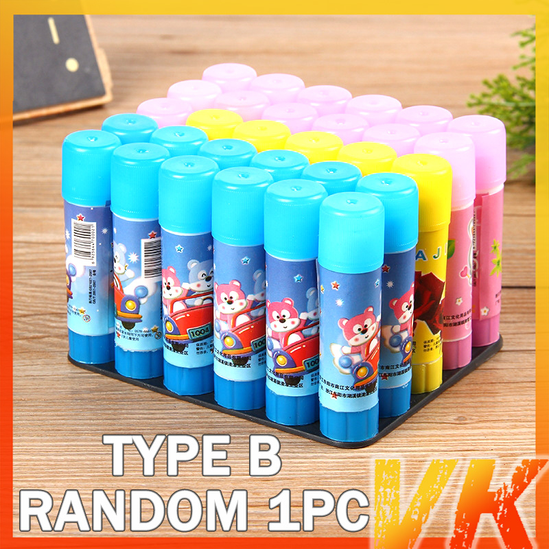 VK Stationary Cute Cartoon Student Solid Gum Paper Glue Sticker Nice ...