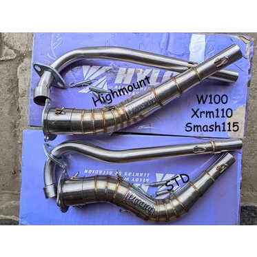 DAENG Stainless Big Elbow for Xrm110/Wave100/Smash115 (51mm) | Shopee ...