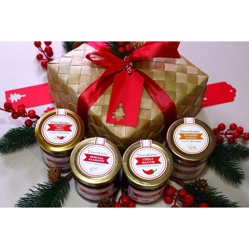 Condiments Christmas Gift Set Bundle (Toasted Garlic / Alamang / Chili ...