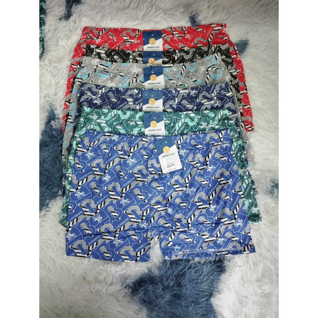 ZEN 6/12 PCS/PACK Underpants BURBEKRY printed boxer shorts NO:XH008 ...