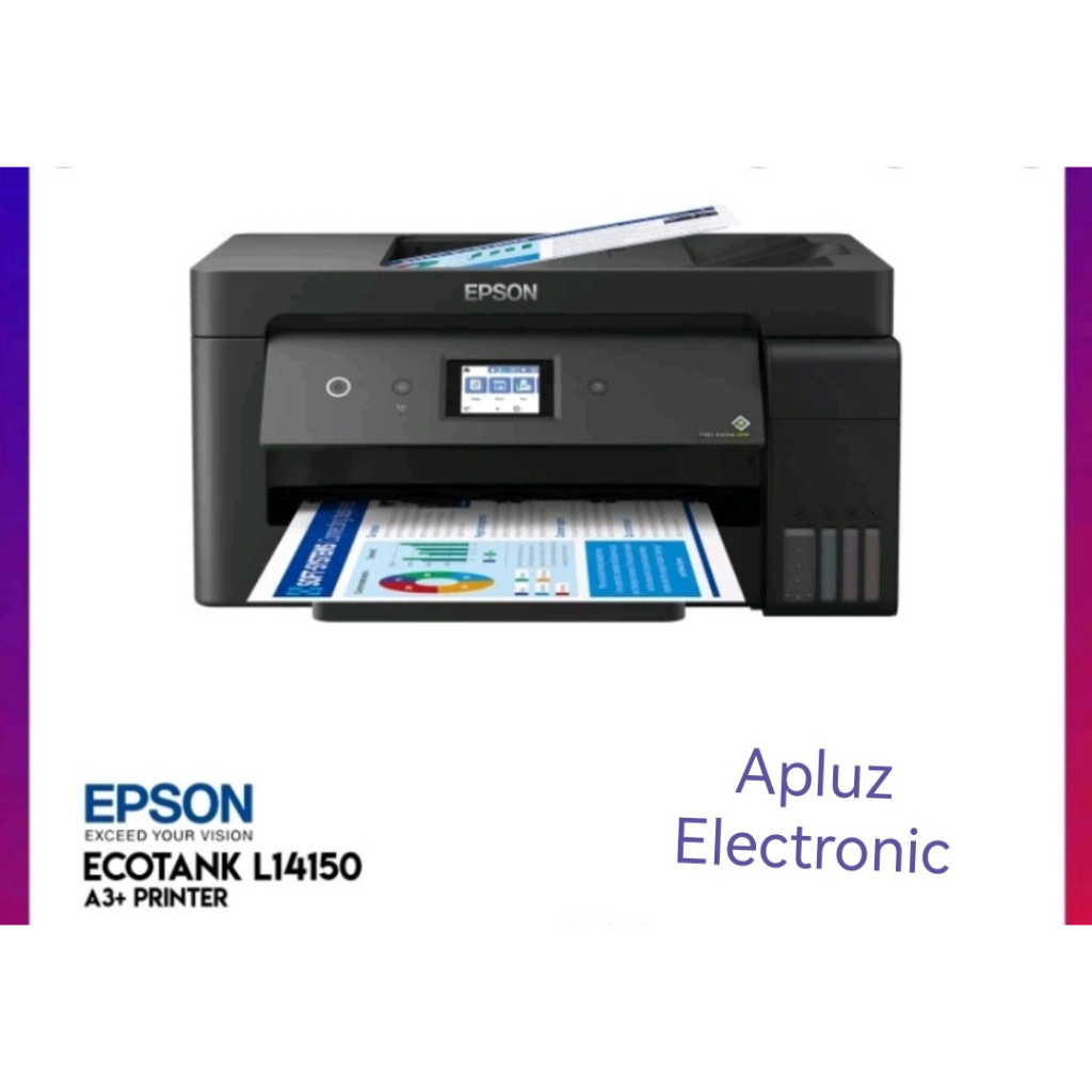 L14150 A3+ Printer (Wifi, Print, Scan, Copy, Fax, Automatic Document ...
