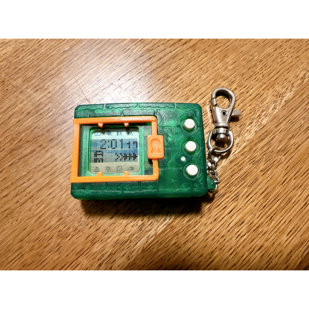 1997 Bandai Digimon First Generation ver.5 Digital Monster Clear Green ...