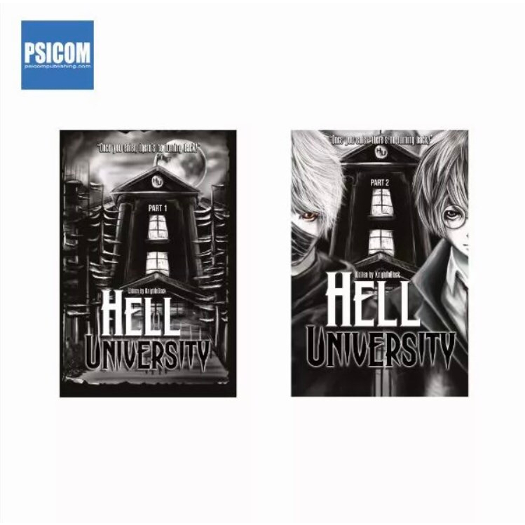 HELL UNIVERSITY PART 1 AND 2 BY KNIGHTINBLACK | Shopee Philippines